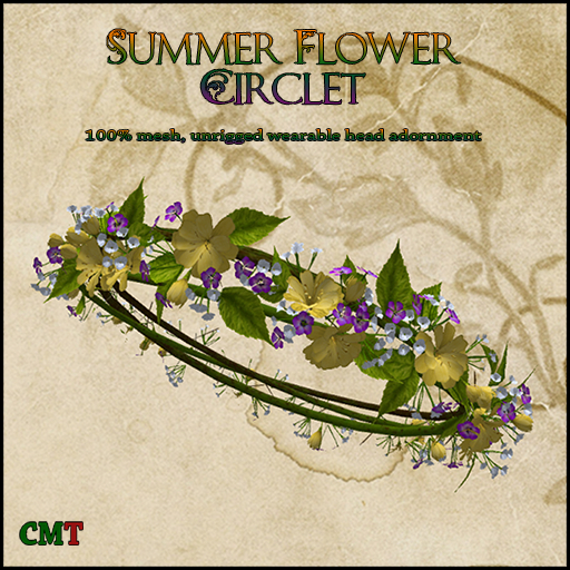 Second Life Marketplace - Summer Flower Circlet